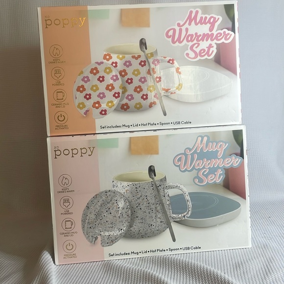 the poppy | Dining | Mug Warmer Set | Poshmark